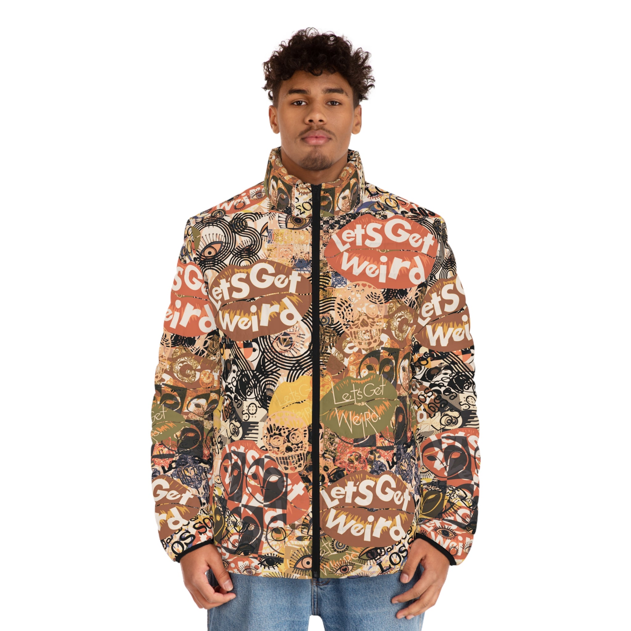 Let's Get Weird | Men's Puffer Jacket (SM-2XL) – Hank & Henry Beauty