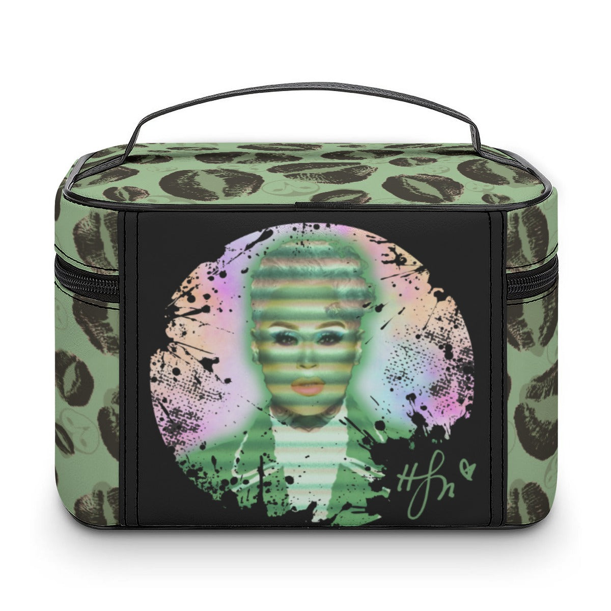 Retro Glitz Makeup Bag | Guac Amore – Hank & Henry Beauty