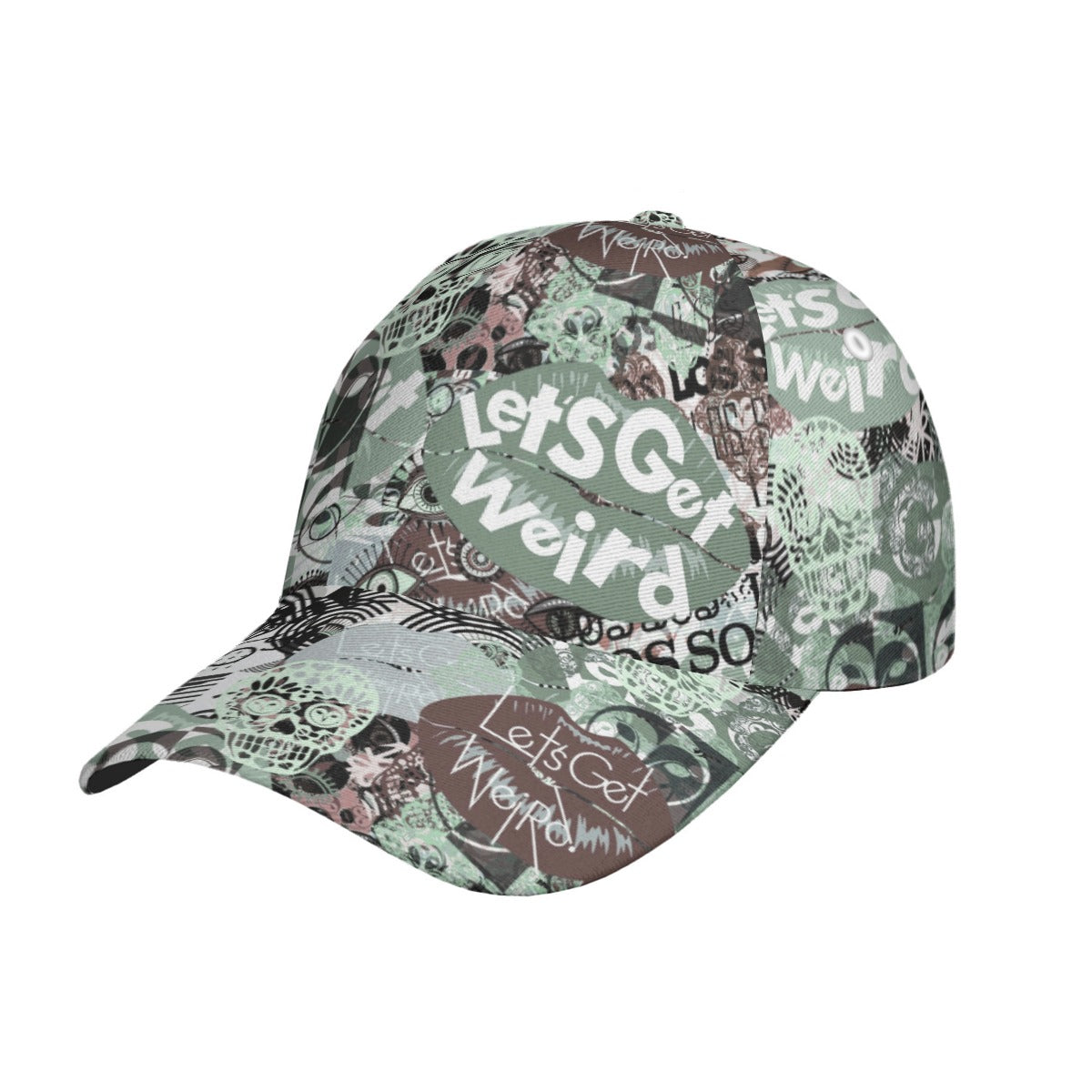 All-Over Print Peaked Cap With Box – Hank & Henry Beauty