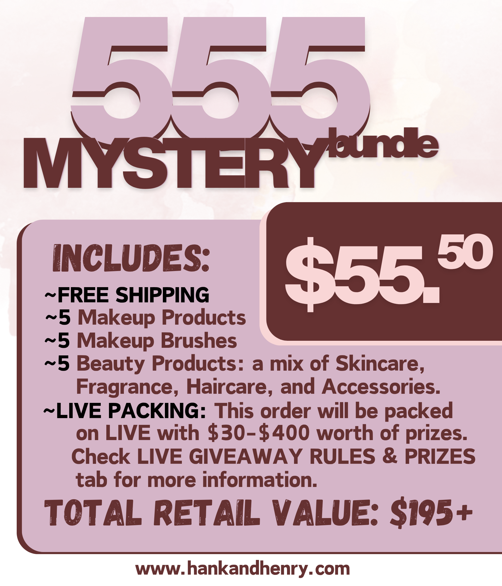 Makeup, Apparel, and Accessories – Hank & Henry Beauty
